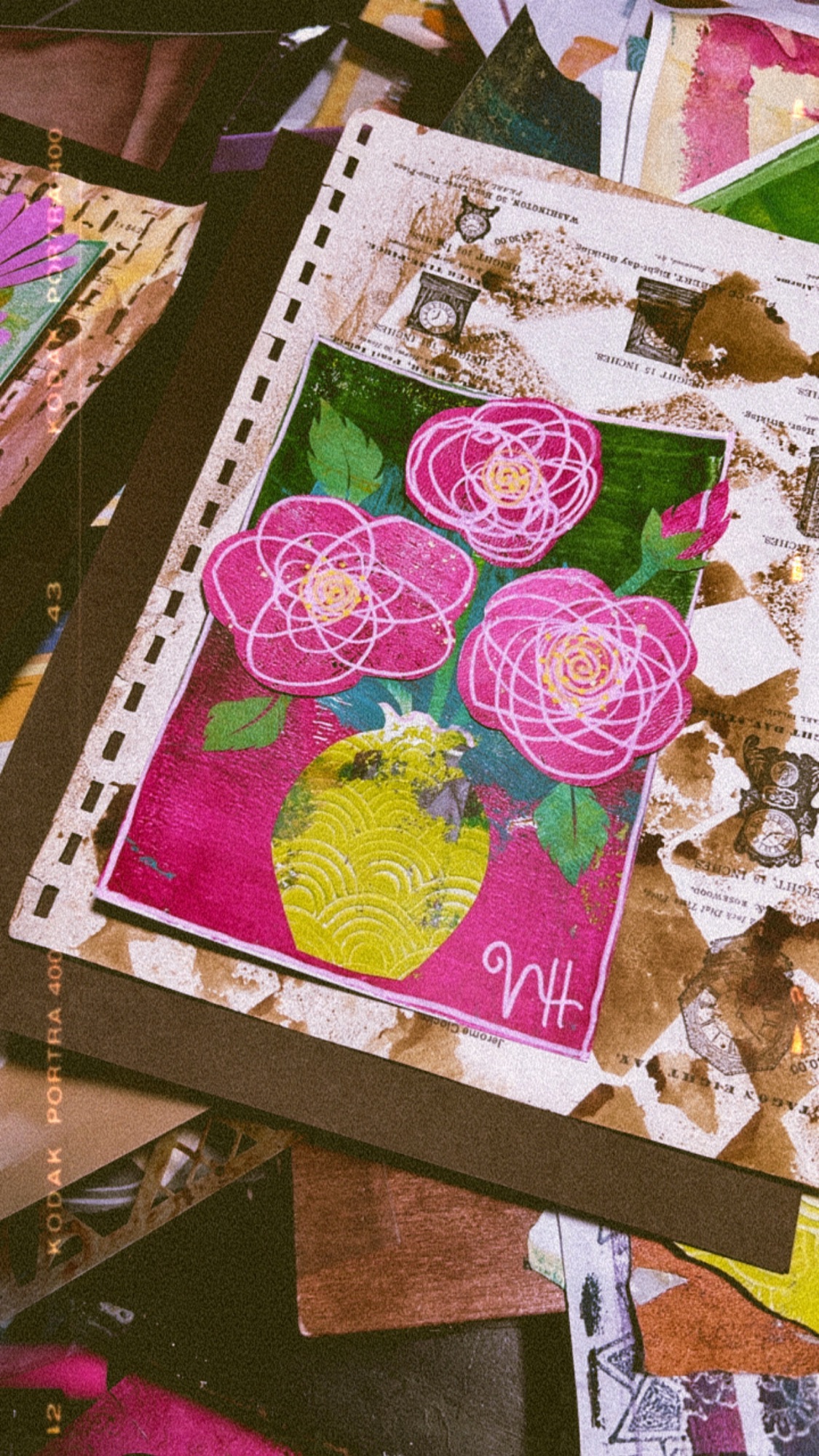 Gardening, Painting Flowers, & Playing God - Vervain and the Roses